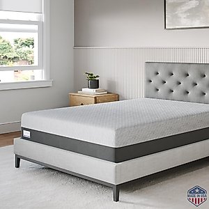 Celestial Sleep Gel Memory Foam Mattress in a Box, Made in The USA, CertiPUR-US Bed, 10 inch Medium - Full