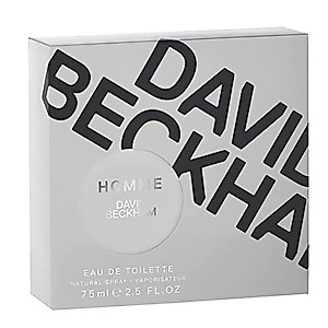 David Beckham Homme by David Beckham for Men - 2.5 oz EDT Spray, Eau De Toilette Spray