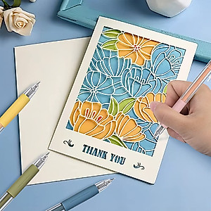 AUAUY Knife Pen Craft Cutting Tools, 5PCS Cartoon Pattern Student Utility Knife Pen with 5PCS Cutter Head Refills, Retractable Carving Pen Knife, Precision Paper Cutter Pen for DIY Project & Art Hobby