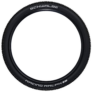 Schwalbe Unisex's Racing Ralph Perf, TwinSkin, TLR Tyres, Black, 57-559