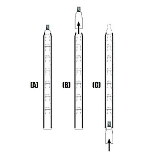 Swanson Tool Co CP216 AlwaysSharp Refillable Mechanical Carpenter Pencil, Two Pack, with 8 More Replacement Black Graphite Tips