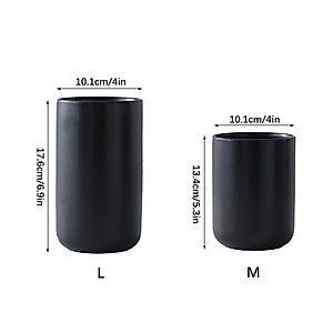 XUT Cooking Utensil Storage Crock Chopsticks Holder Decor For Countertop Kitchen Utensils Ceramic Cutlery Caddy Organizer