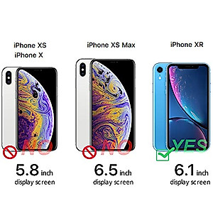 Migeec for iPhone XR Case Clear Soft Transparent Shockproof Protective Slim Thin Bumper Phone Cover for iPhone XR, 6.1 inch
