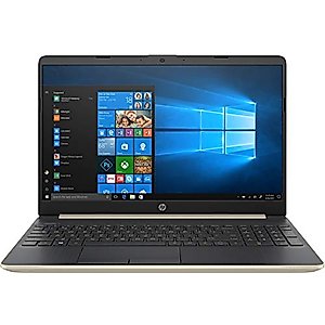 HP Pavilion 2019 15.6 HD LED Laptop Notebook Computer PC, Intel I5-8265U, 8GB DDR4 RAM, 256GB PCIe Nvme SSD, USB 3.1, USB-C, Bluetooth, Webcam, Wi-Fi, Fast Charging, Windows 10 Home, Gold