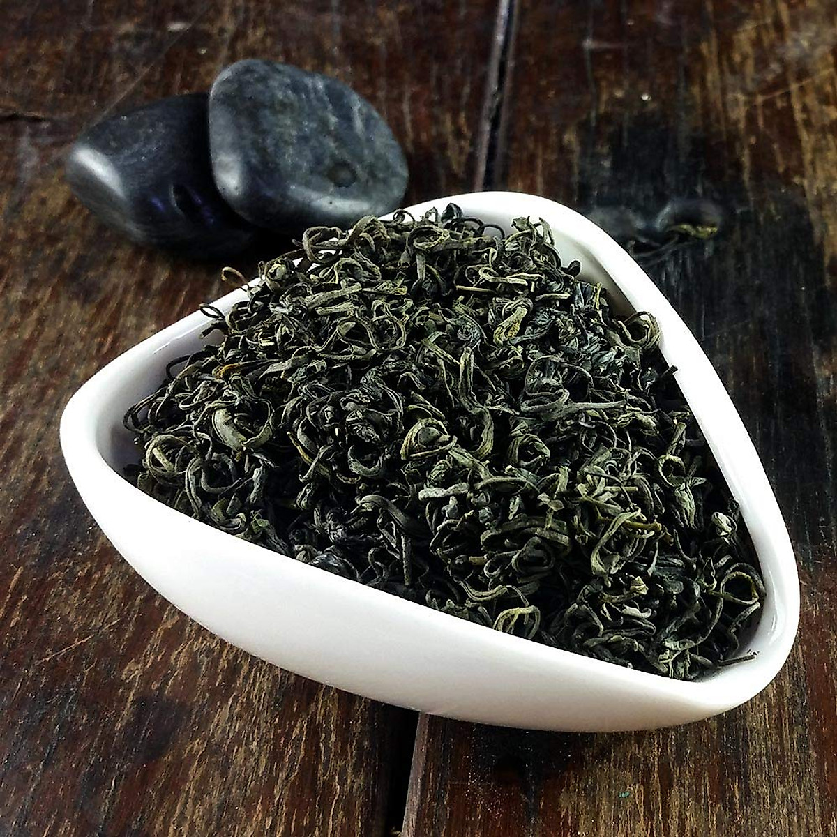 FullChea - Maojian - Chinese Yunwu Green Tea - Green Tea Loose Leaf - Mao Jian Tea - Refreshing Brisk - Improve Focus (8.8oz / 250g)