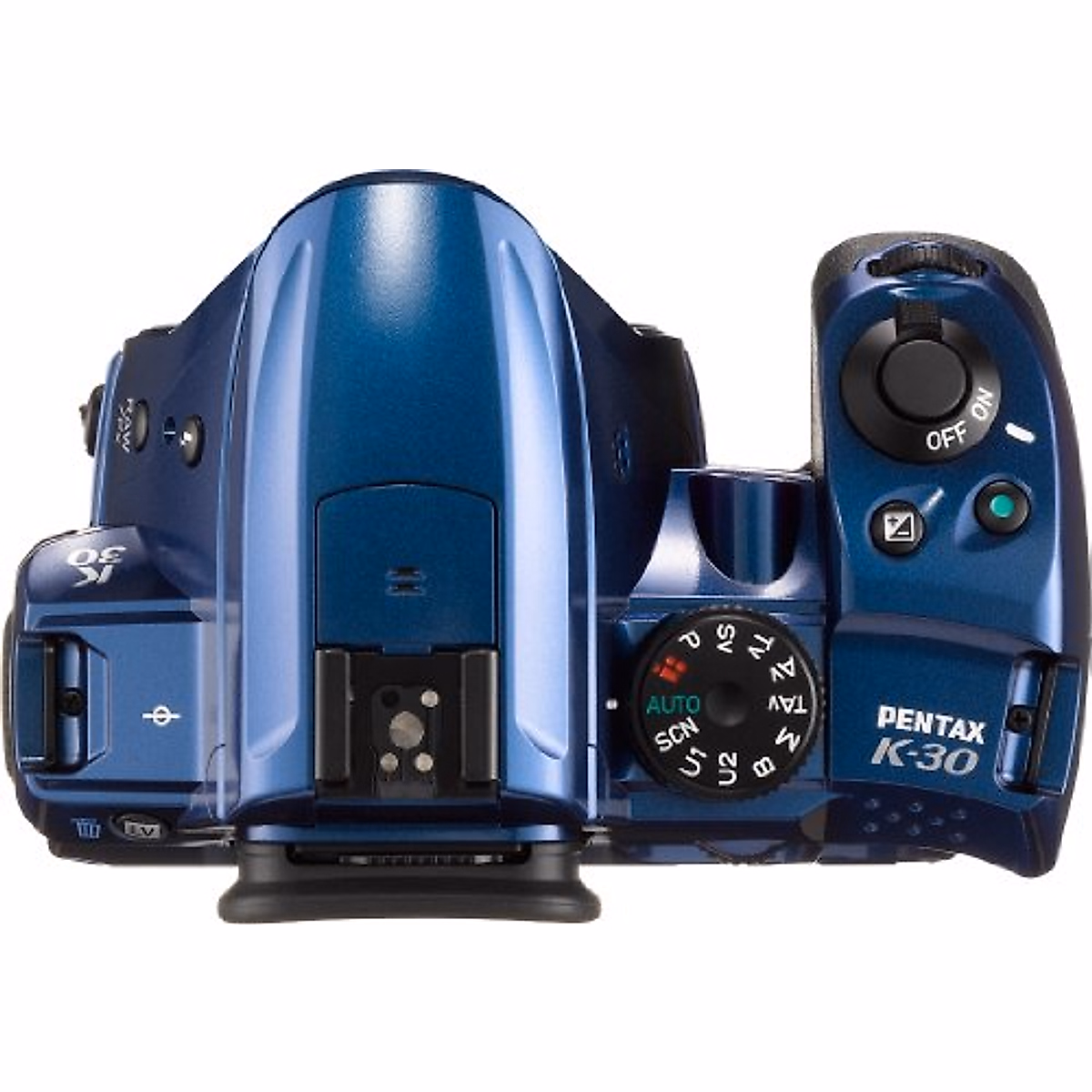Pentax K-30 Weather-Sealed 16 MP CMOS Digital SLR (Blue, Body Only)