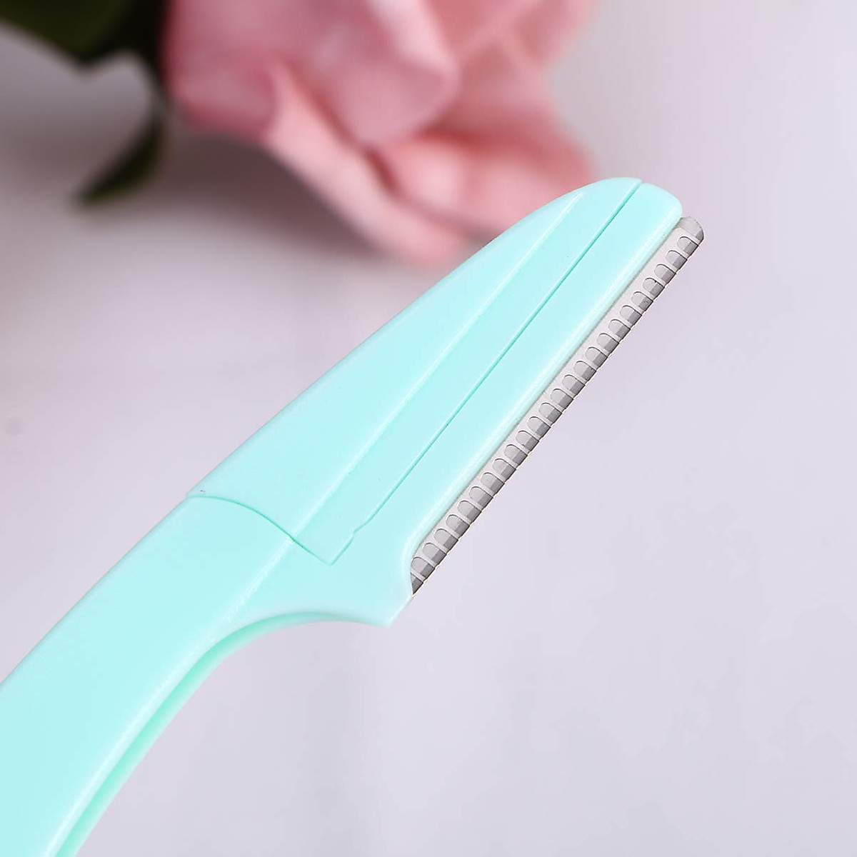 Frcolor 6pcs Eyebrow Razor Shaper Cheek Facial Hair Removers Trimmer for Women Ladies