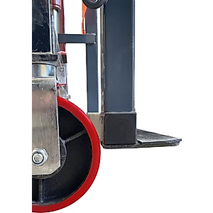 Hydraulic Furniture Mover Equipment Mover Crate Mover (Set of 2),Heavy Duty Moving Dolly, 3960 lbs Capacity, Pake Handling Tools (Regular Handle)