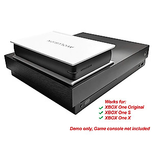 Avolusion PRO-5X Series 6TB USB 3.0 External Gaming Hard Drive for XBOX One Original, S & X (White)