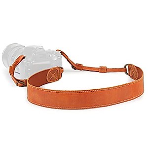 MegaGear SLR, DSLR Sierra Series Genuine Leather Camera Shoulder or Neck Strap