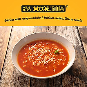 La Moderna Alphabet Pasta, Noodles, Durum Wheat, Protein, Fiber, Vitamins, 7 Oz