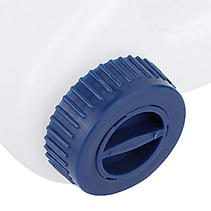 Yosoo Calf Bottle Feeding, Stainless Steel Farm Animals Calf Cow Feeding Tube Milk Bottle Feeder Calf Drinking Bottle Water Milk Bottle Accessory(4L)