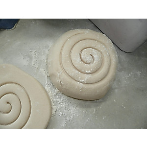 YNGLLC SWIRL DESIGN PATTERN CONCHA CUTTER MEXICAN SWEET BREAD STAMP MADE IN USA PR4393 Purple