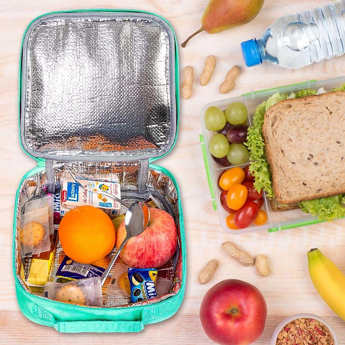 ZLYERT 3PCS Unicorn Backpack for Girls, Kids Bookbag for Preschool Elementary Students, 16" Sequin Backpacks with Lunch Box for Girl - Pink