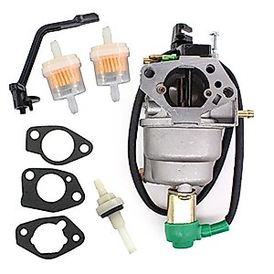 USPEEDA Carburetor for Elite 30470 030470 030470-1 420CC 7000/8750 Watt Generator Carb Fuel Filter Gasket