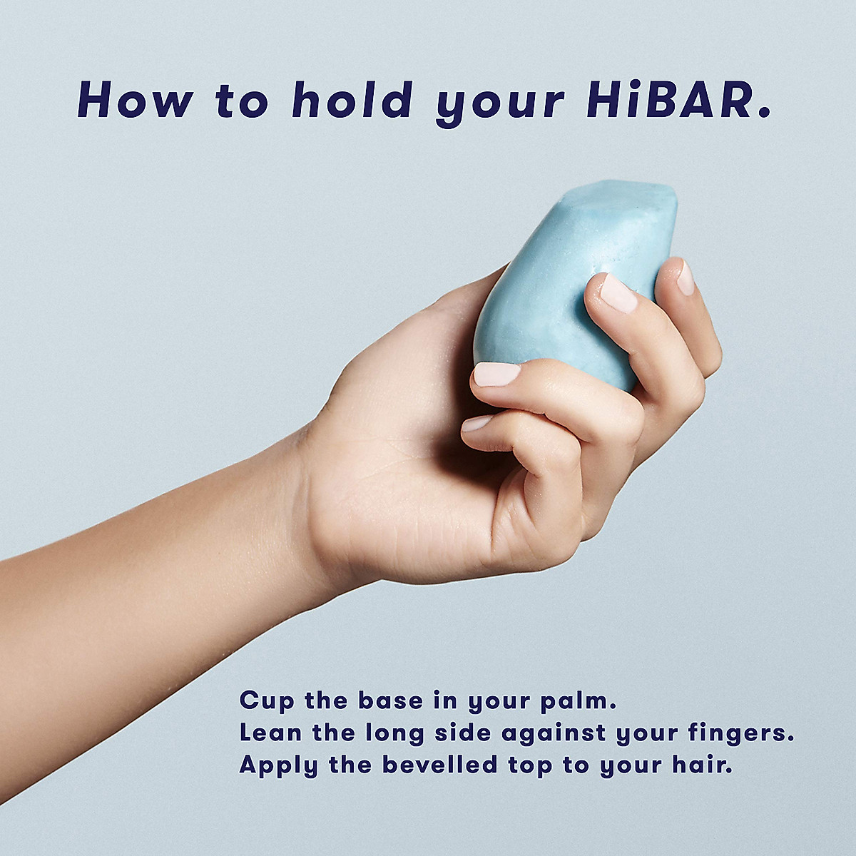 HIBAR Conditioner Bar, All Natural Hair Care, Plastic Free, Made with Eco Friendly Ingredients, Travel Size, Color Safe, Solid Sustainable Bars, Zero Waste (Soothe)