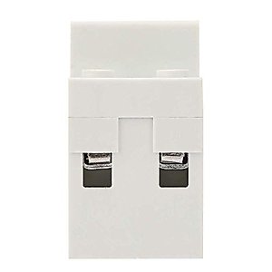 Double LED Display Single Phase Adjustable Voltage Current Protector Voltage Protective Device AC230V 63A 81 x 36 x 60mm