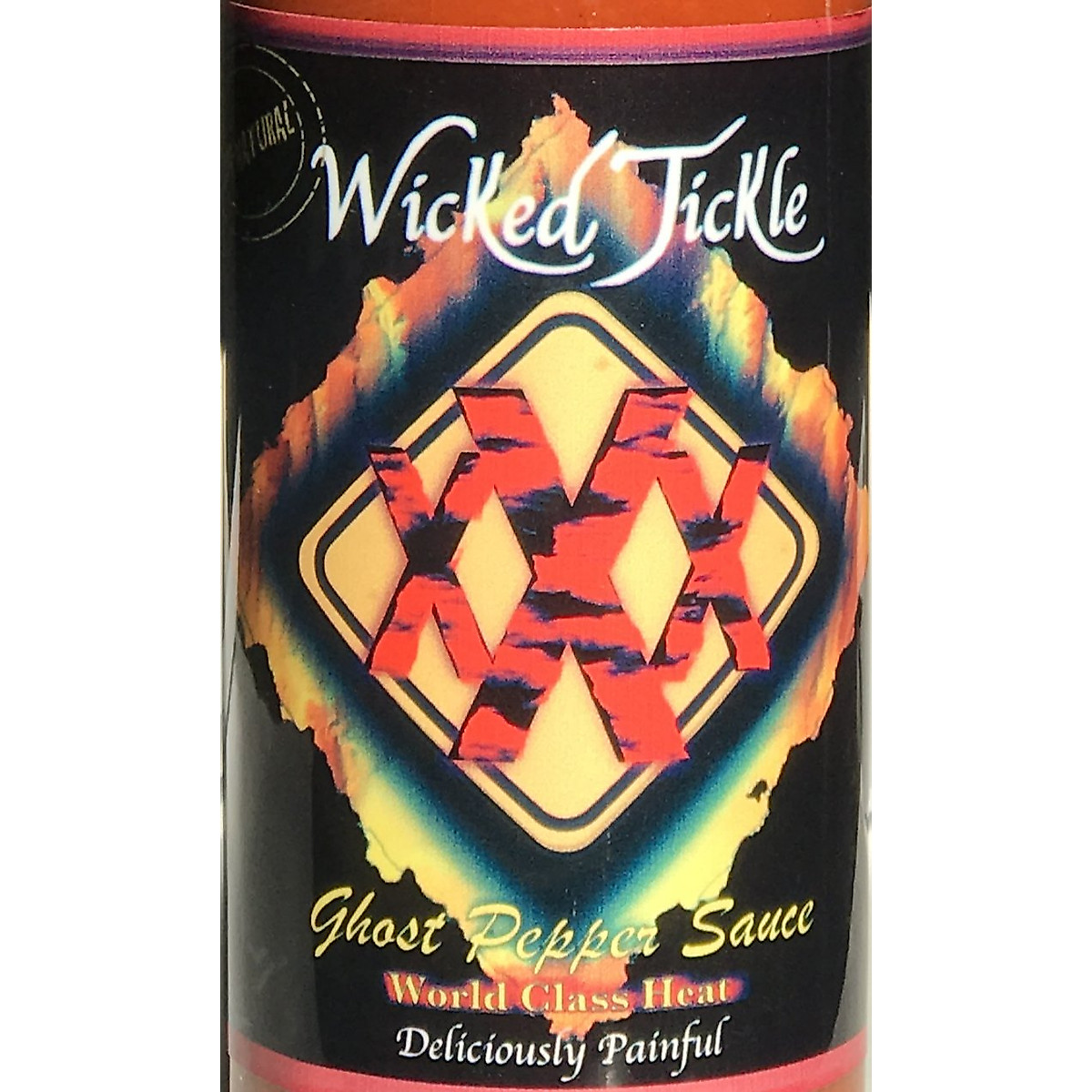 Ghost Pepper Hot Sauce Wicked Tickle XXX Extreme Heat Worlds Hottest Chipotle Sauce