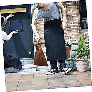 2pcs Small Broom Desk Cleaning Brush Sweeping Hand Handle Broom Small Hand Broom Small Cleaning Broom Kitchen Countertop Broom Manual Palm Broom Desk Dust Broom Light Brown Wood Unomor