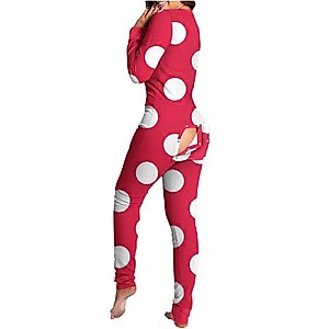 Your Orders Placed Women's Sexy Bodycon Jumpsuit Women's Sexy Functional Buttoned Flap Adults Pajamas One Piece Sleepwear Long Sleeve Shorts Jumpsuit Bodycon Rompers Fall Clothes for Women 2023