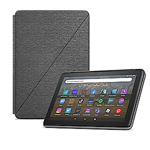 Amazon Fire HD 8 Tablet Cover (Only compatible with 12th generation tablet), Grey
