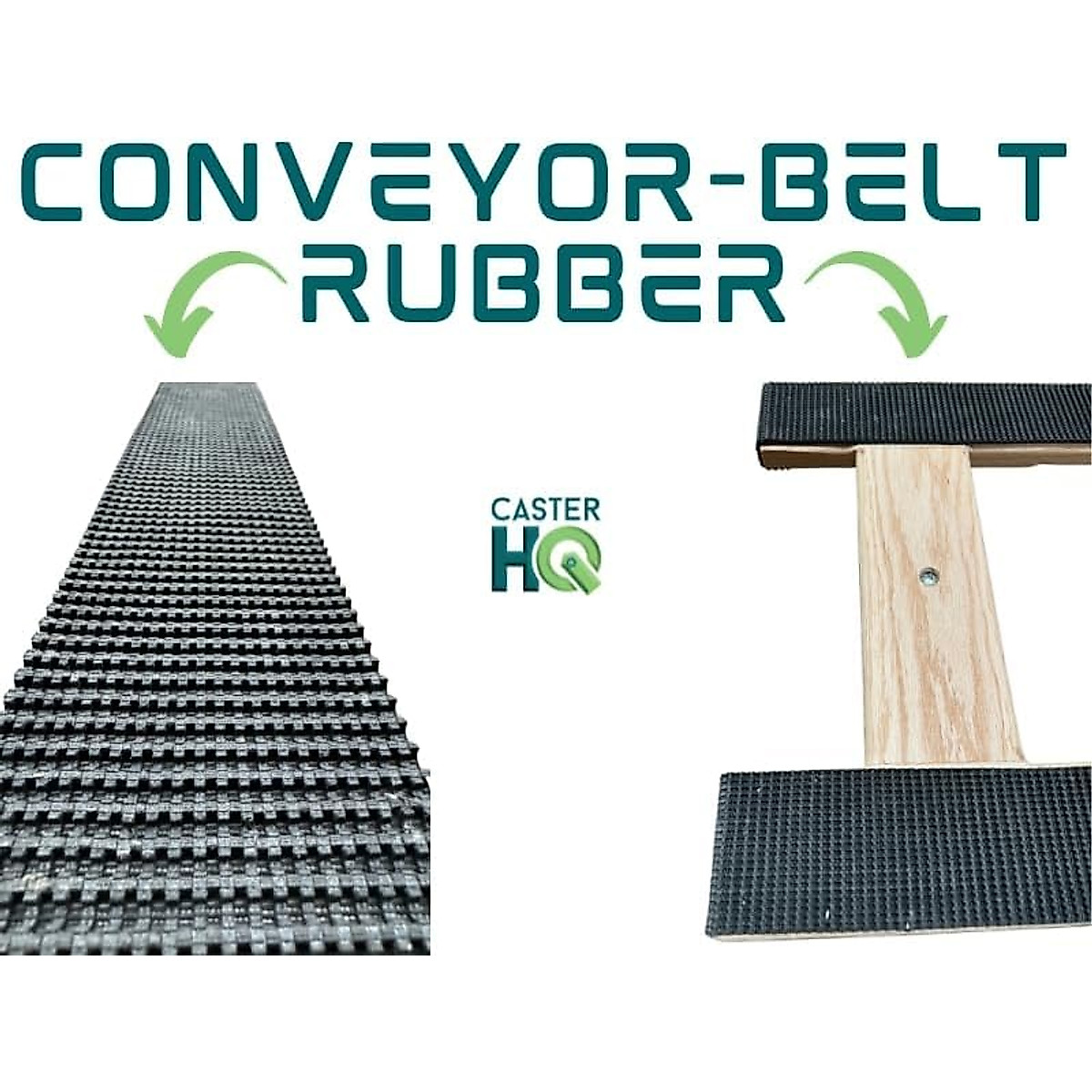 CasterHQ - Premium Solid Oak Wood Furniture Dolly for Movers, 18x30 inches, Non-Slip Grip, Heavy Duty