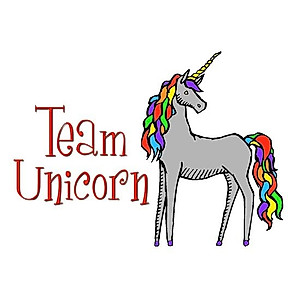 CafePress Team Unicorn Rainbow Mug Ceramic Coffee Mug, Tea Cup 11 oz