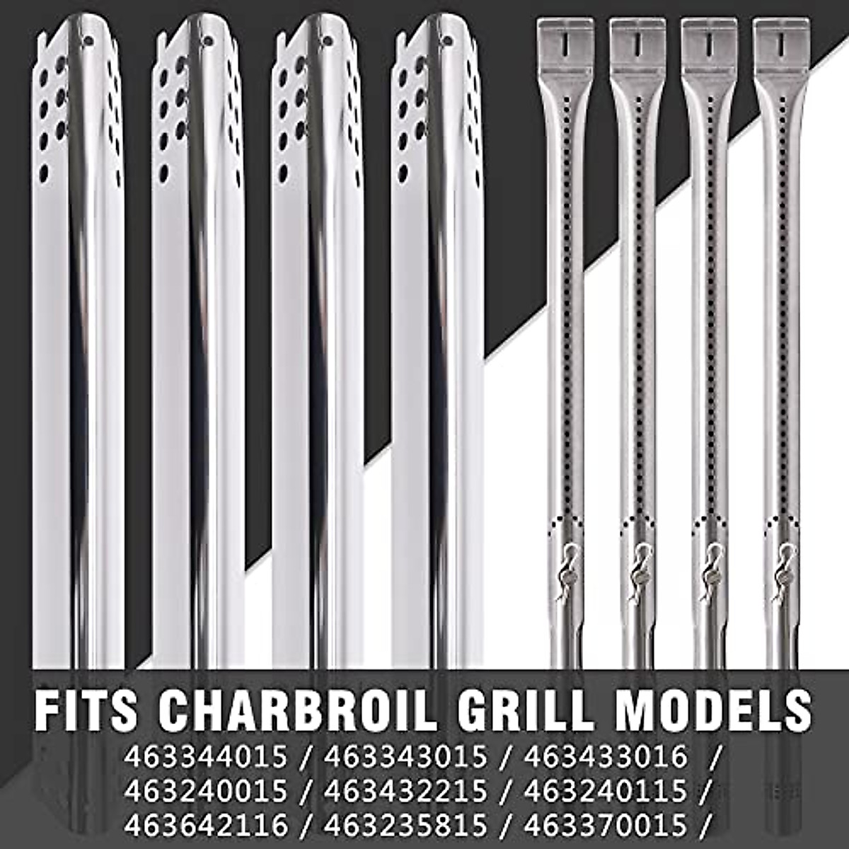 Grill Replacement Parts for Charbroil Advantage 463344015 463343015 463433016 463240015 463432215 463240115 463642116 463235815 463370015 Gas Grill, G458-0018-W1 G432-8M00-W1 G4580018W1 G4328M00W1