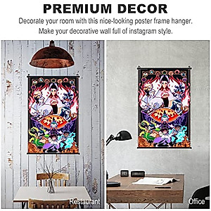 Scroll Art Owl Canvas Art House Poster Art Wall Decor Tapestry Movie Posters Hanging in Family Room Dormitory Office Cafe Bar Painting