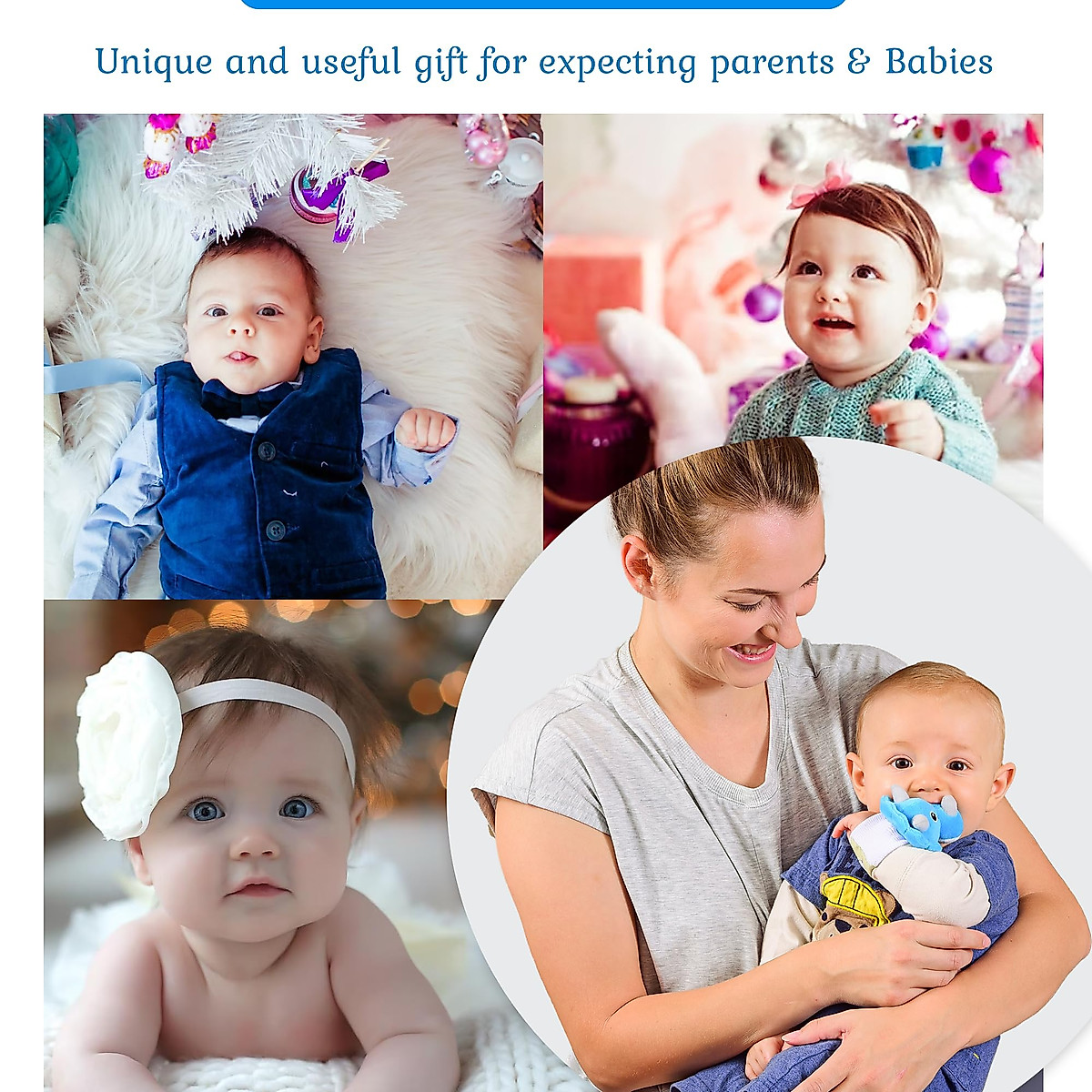 Wristy Buddy Teething Ring for Babies 0-6 8 10 12 Months | Cute Soft Animal Teething Toys & Gloves | Baby Teething Relief Toy Pack | Infant Chew Toys for 3-6 Months, 1 2 3 Years