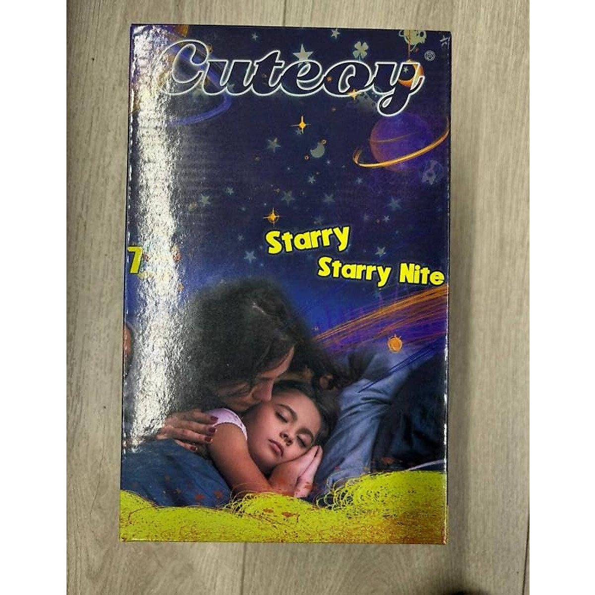 Cuteoy Musical Plush Cow Stuffed Animal Soft Glowing LED Light-up Nightlight Toys Singing Lullabies Birthday Christmas Plushies Gifts for Kids Boys Girls,15.5"