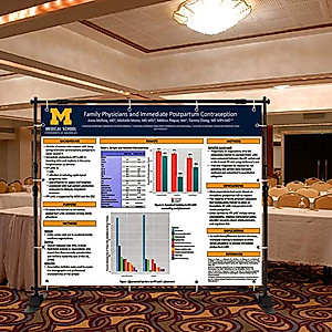 AkTop 10 x 8 ft Heavy Duty Backdrop Banner Stand Kit, Adjustable Photography Step and Repeat Stand for Parties, Portable Trade Show Photo Booth Background with Carrying Bag