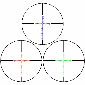 SNIPER WKP6-24x50SAL Hunting Rifle Scope Red, Green & Blue Illuminated Reticle/Fully Multi-Coated Lens/3" Sunshade