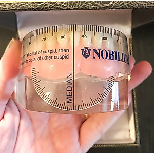 3 Pack Flexible Ruler Dentsply Denture Trubyte Millimeter Dental Lab