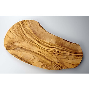 Naturally Med Olive Wood Cutting Board/Cheese Board, 14" L