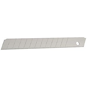 Amazon Basics 9mm (13-Point), Stainless Steel Snap Off Blades, 100/box