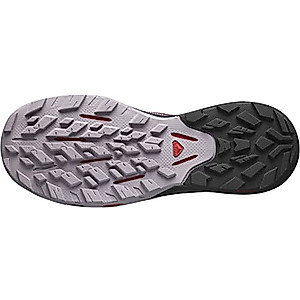 Salomon Women's OUTPULSE Gore-Tex Hiking Shoes for Women, Tulipwood/Black/Poppy Red, 8.5