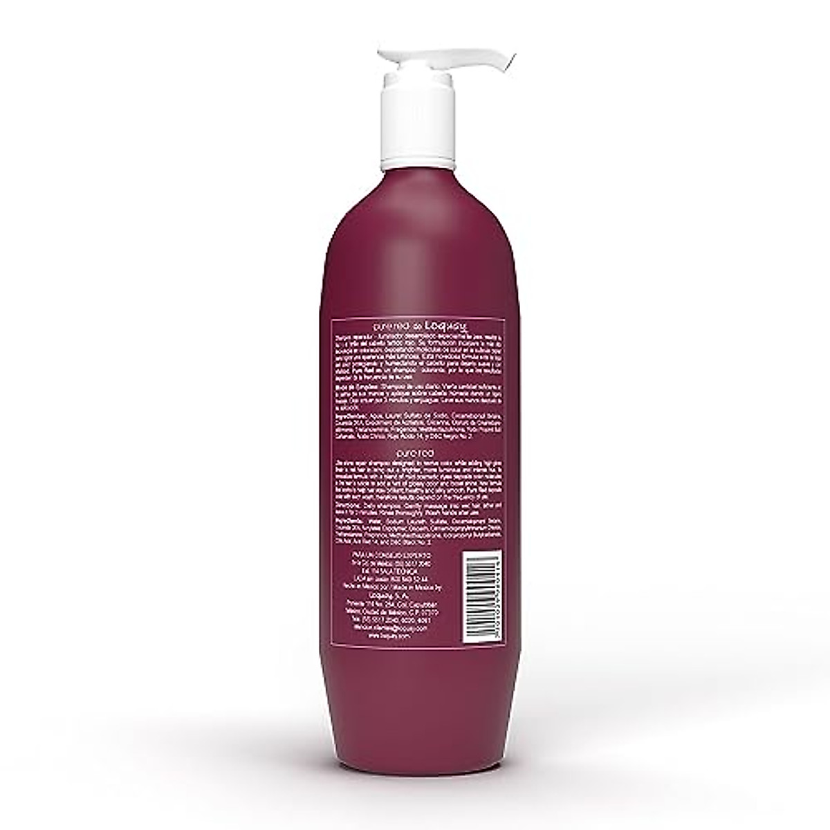 Loquay Primer pure Red Color Gloss Shampoo/ Luminous Effect 33.8 oz
