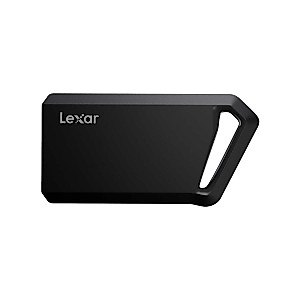 KelvyPro Lexar High-Performance 1TB NVMe Portable SSD (LJDCOST001T) and 64GB USB-C Dual Drive Storage Bundle - USB-C-to-C Cable, and a USB-C-to-USB-A Cable