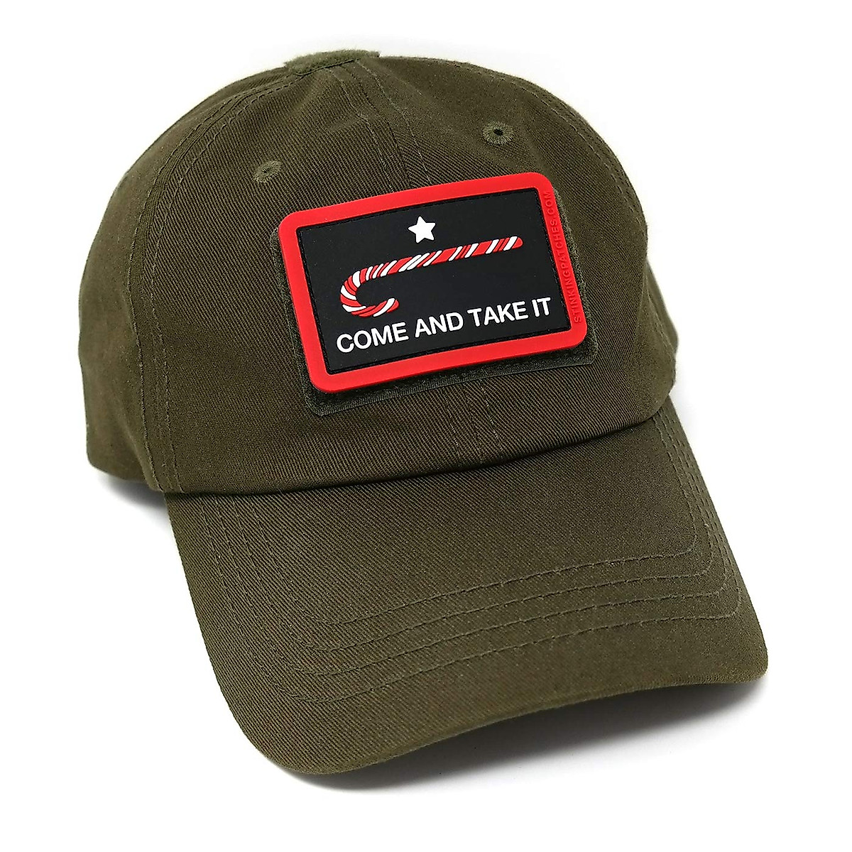 Candy Cane PVC Hook and Loop Patch Bundle - Hilarious Christmas Patches