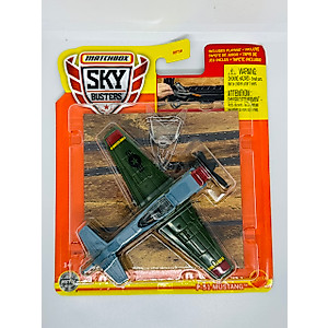 Matchbox 2022 - Sky Busters - P-51 Mustang - Tiger Shark - 30/33 - Plane - Mint/NrMint Ships Bubble Wrapped in a Box