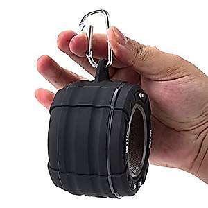 Retekess TR622 Shower Radio Bluetooth Speaker,Waterproof Wireless Bathroom FM with Suction Cup,Light Show, for Shower Beach Swimming