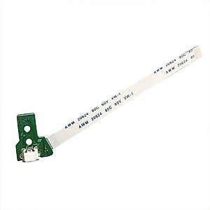 Huasheng Suda 2PCS USB Charging Port Board JDS-055 Replacement for Sony PS4 Controller Dualshock w/Flex Cable