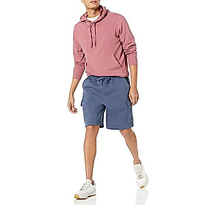 Amazon Essentials Men's Fleece Cargo Short, Indigo, XX-Large