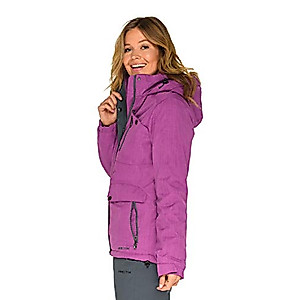 Arctix Women's Daybreak Insulated Jacket, Amethyst Melange, 2X