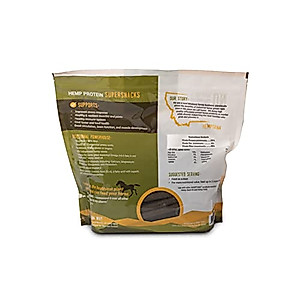 Hemptana Hemp Protein Supersnacks for Horses - Horse Treats to Support Digestive, Cognitive, & Joint Health - Improved Equine Stress Response – High Protein Horse Supplement - (4 lbs)