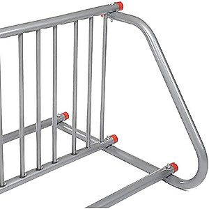 Global Industrial 59-3/4"L Grid Bike Rack, Double Sided, Powder Coated Steel, 10-Bike Capacity