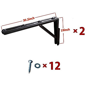 UCEDER Hot Tub Cover Lift and Caddy Removal System Bracket Universal Assist Spa Cover Roller fits Vary Size, Shape and Brand of SPA,Cabinet Free Cover