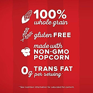 Orville Redenbacher’s Movie Theater Butter Flavored Microwave Popcorn, Gluten Free, 6 Count Popcorn Bags (6 Boxes)