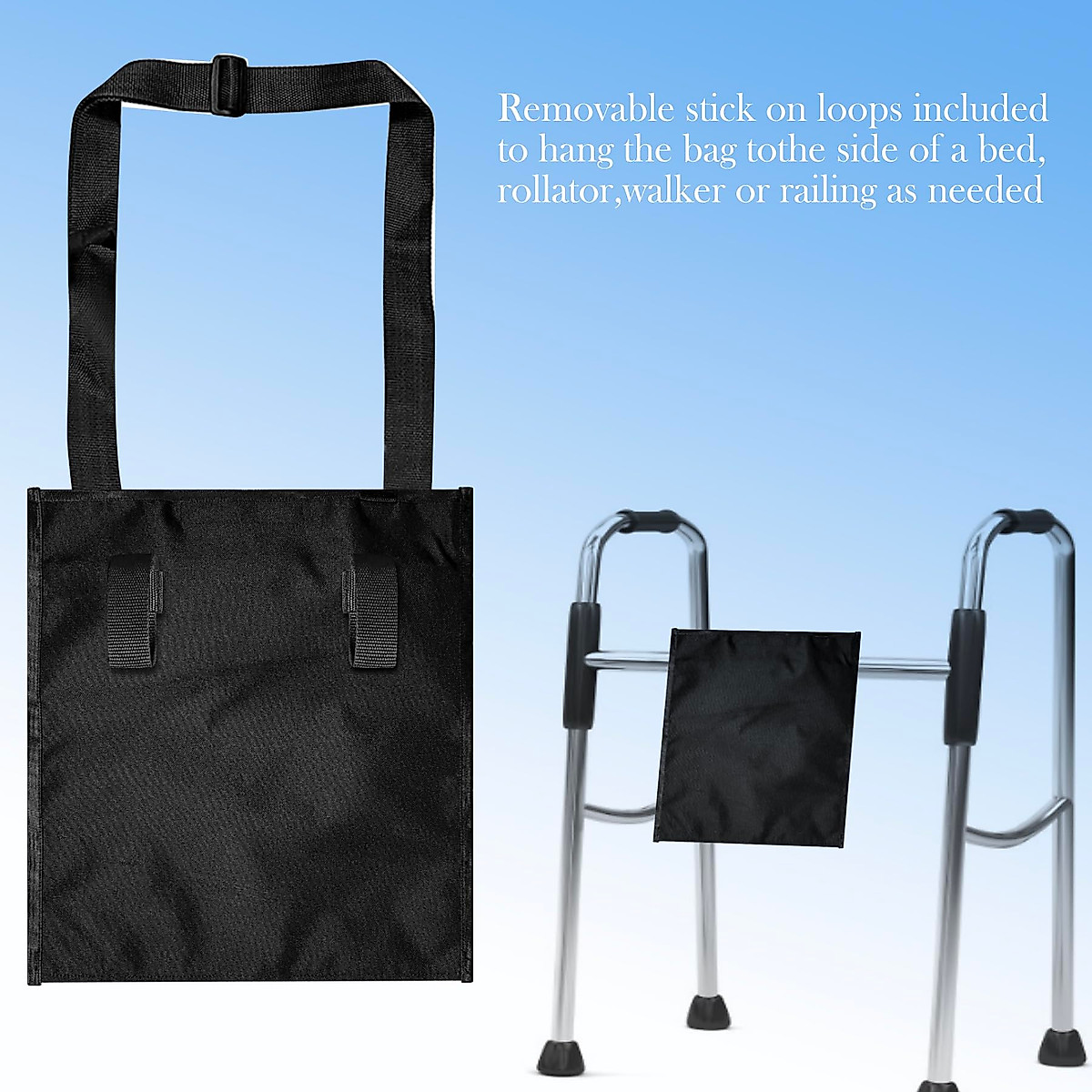 Urine Drain Bag Cover, Urostomy & Catheter Bag Holder, Travel Supplies Bag with Storage Pockets & Adjustable Strap, Leak Proof